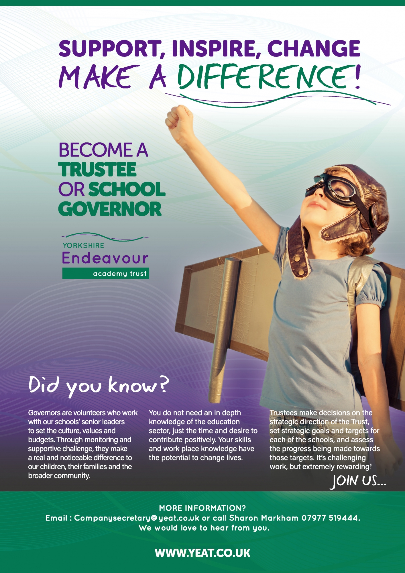 Yorkshire Endeavour Academy Trust - Governor Recruitment